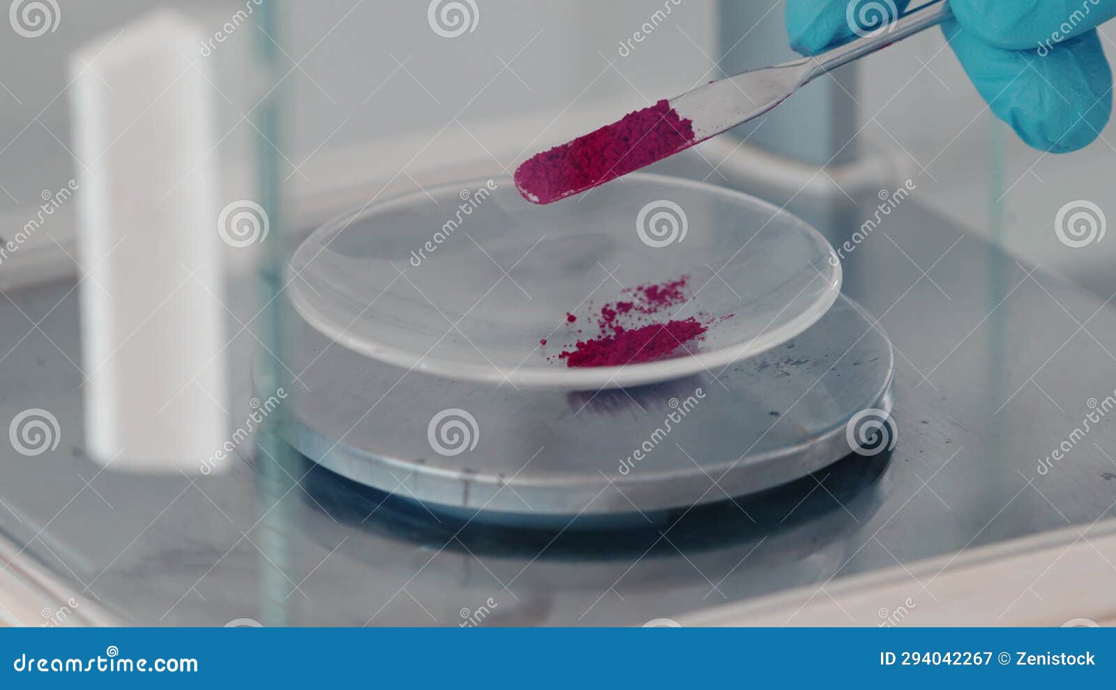 Testing and Observation of Pink Powder Stock Video - Video of test ...