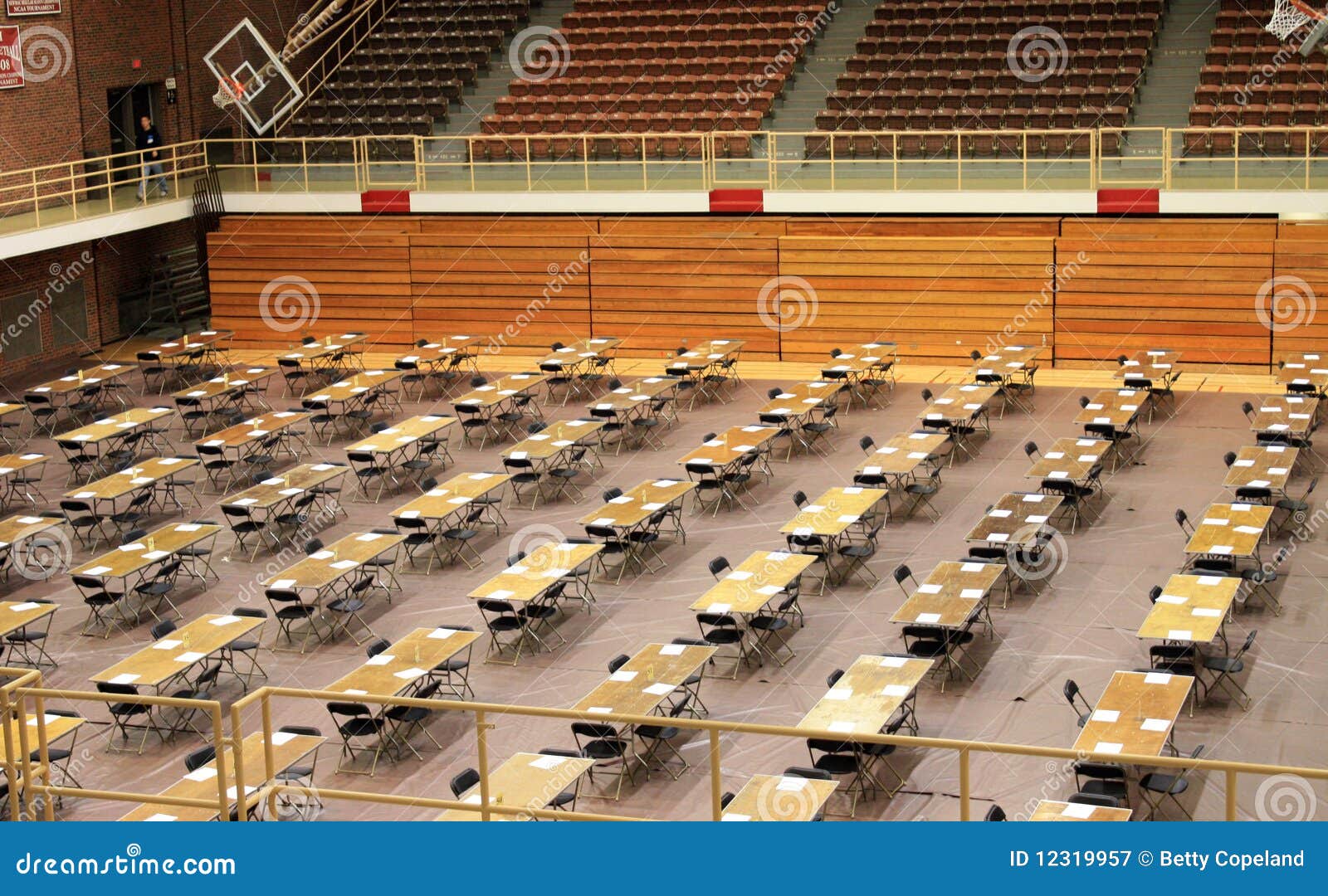Testing room stock image. Image of court, pattern, gymnasium - 12319957