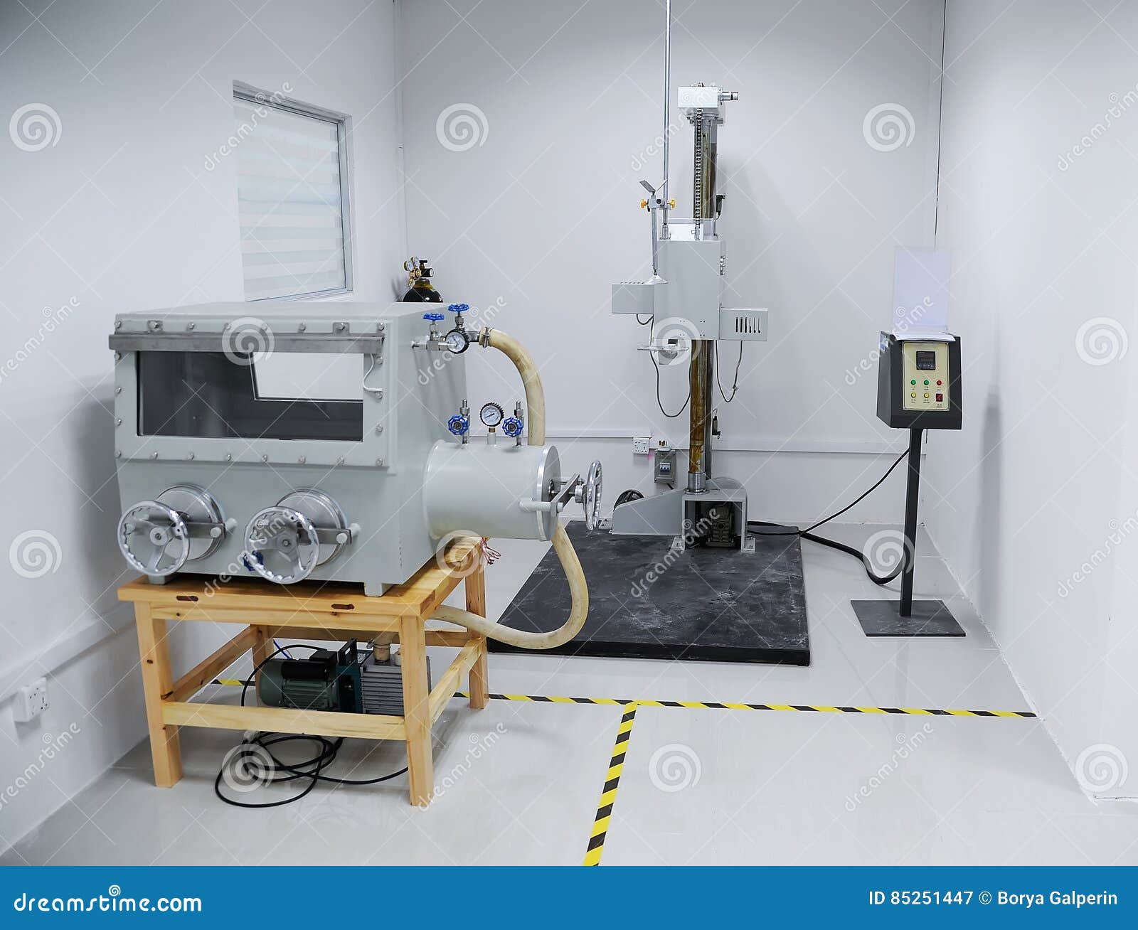 Testing room stock image. Image of research, mechanical - 85251447