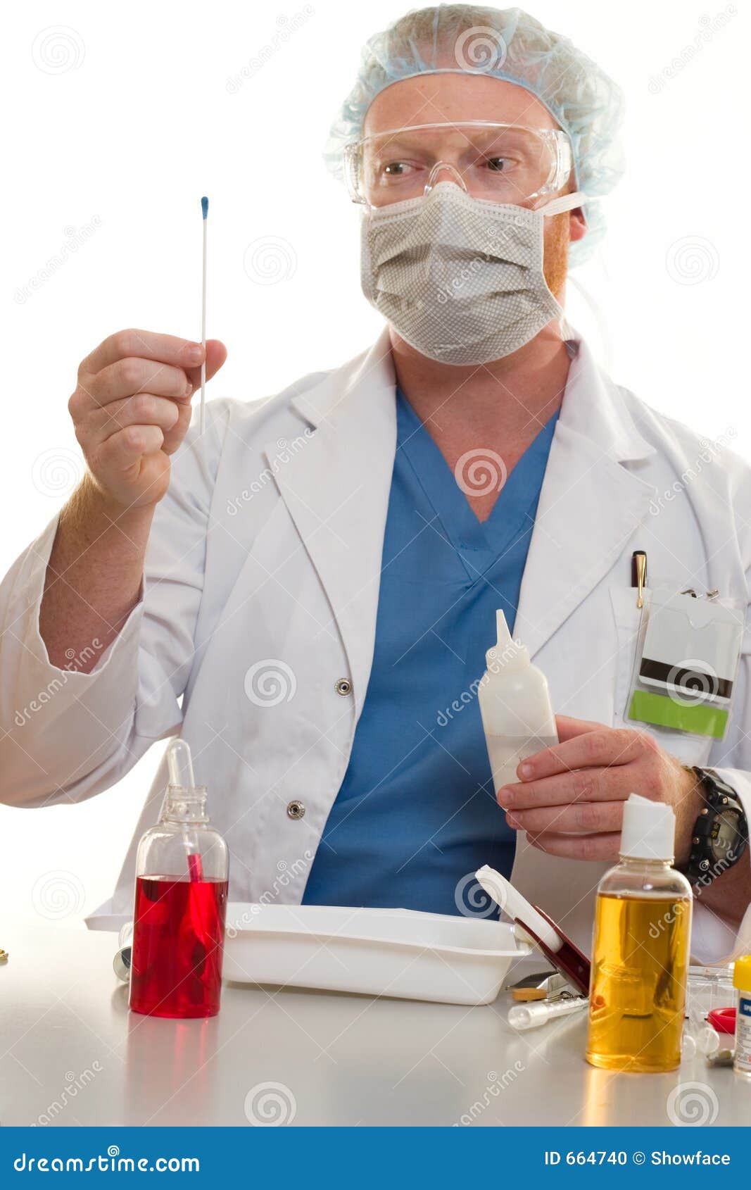 Testing for substances stock photo. Image of professional - 664740