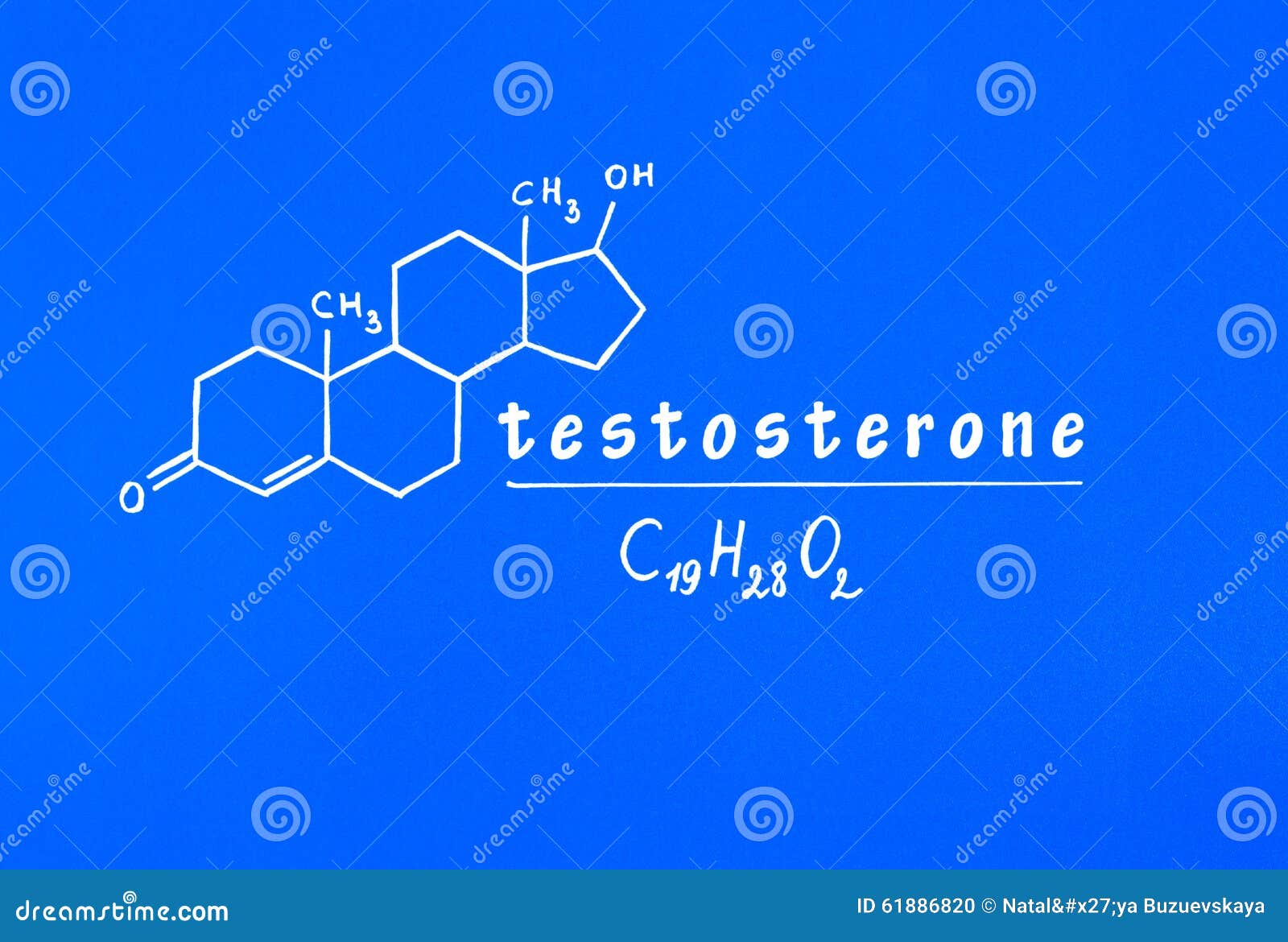 Testosterone ilustração stock. Ilustração de desenho - 61886820