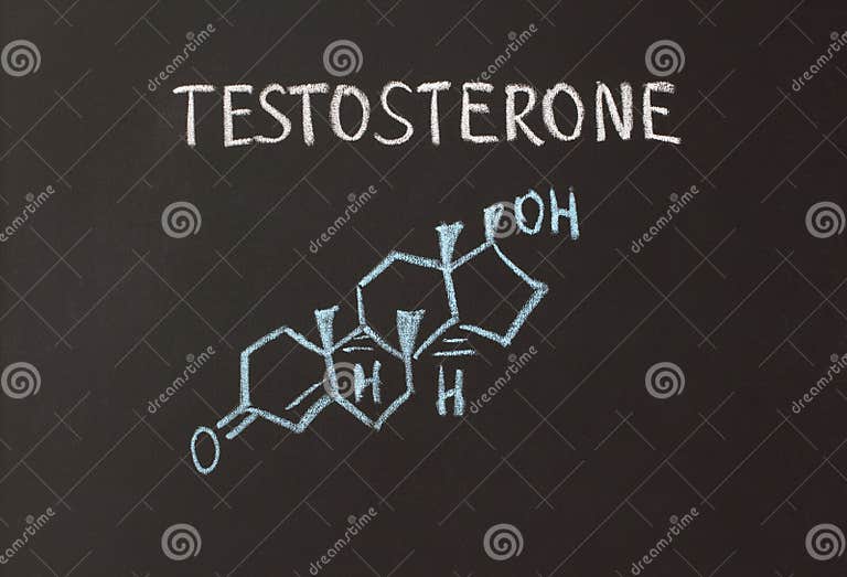 Testosterone stock image. Image of white, classroom, chalk - 35271213