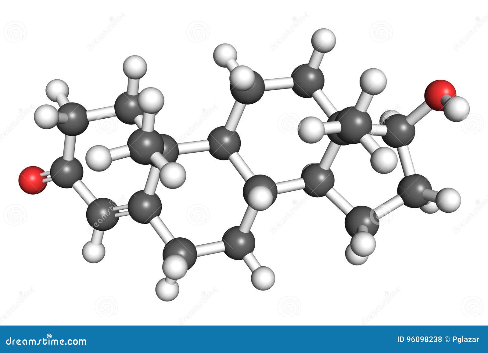 Testosterone molecule stock illustration. Illustration of adult - 96098238