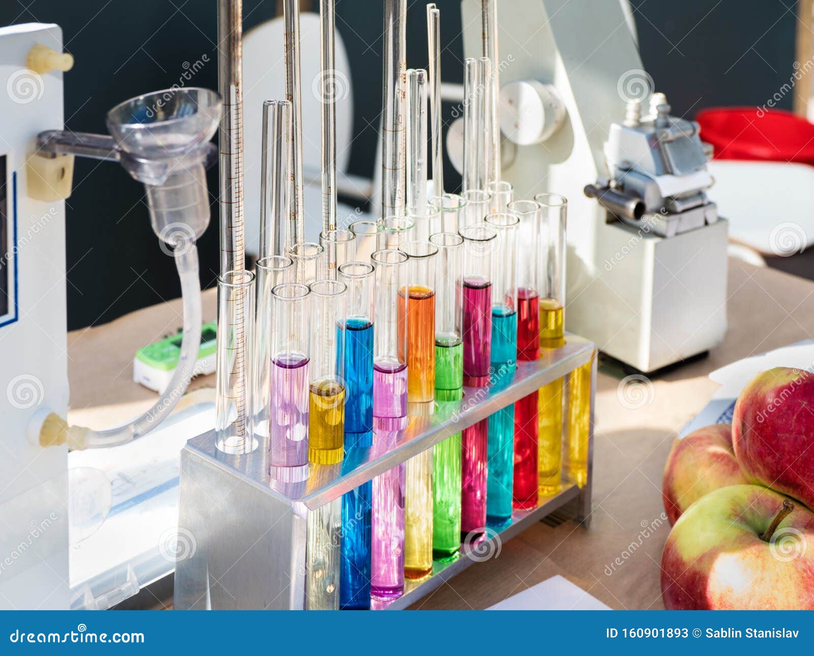 Tests for the Determination of Nitrates Stock Image - Image of medical ...