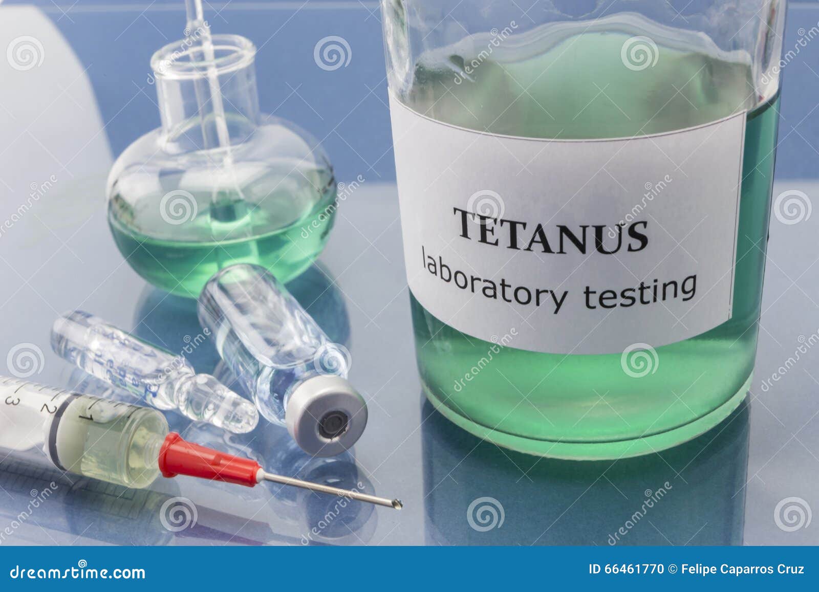 Tests for Research of Tetanus Stock Photo - Image of collection ...