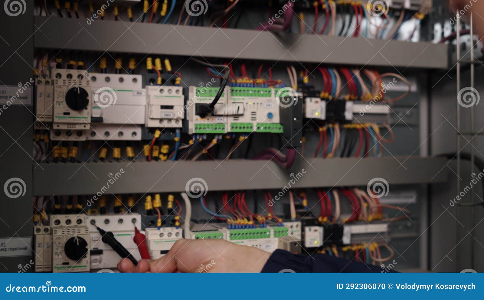 Tests Wiring, Safety Protocols, Industrial Wiring Stock Footage - Video ...