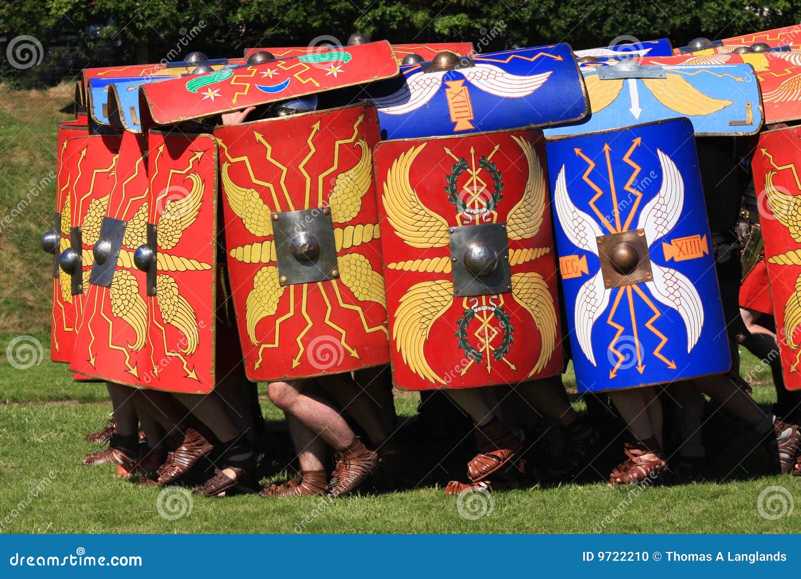 Roman Army Formations Tortoise