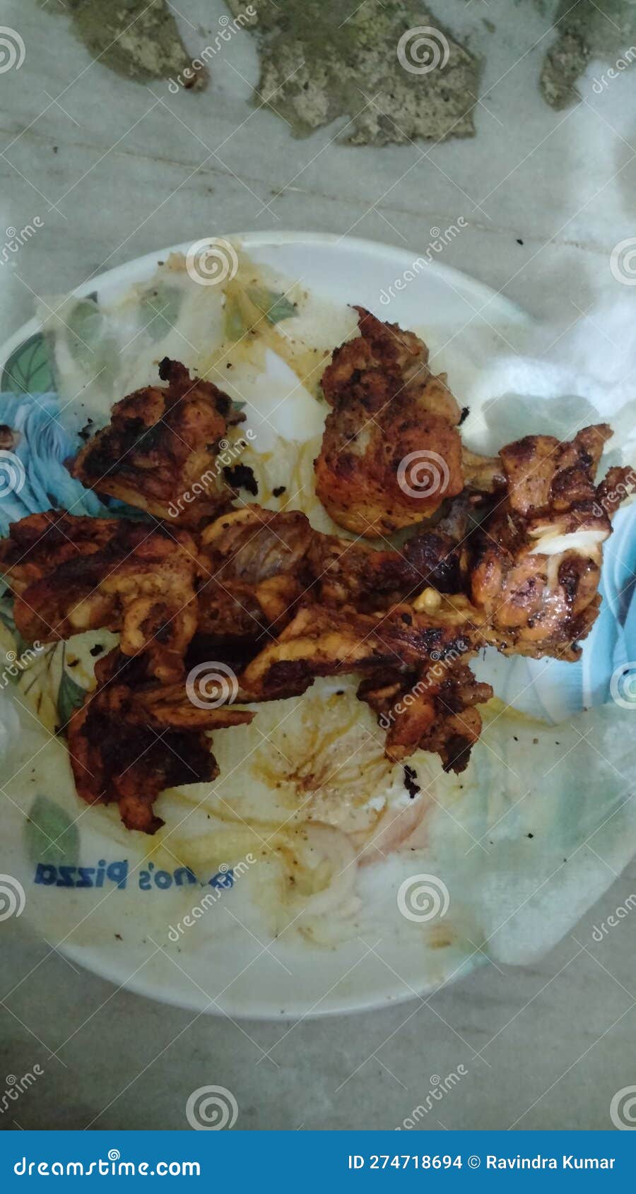 Testy chicken fry stock photo. Image of seafood, meat - 274718694