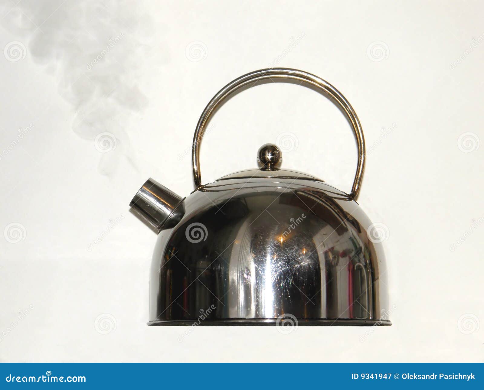 Tetera imagen de archivo. Imagen de caldera, brillante - 9341947