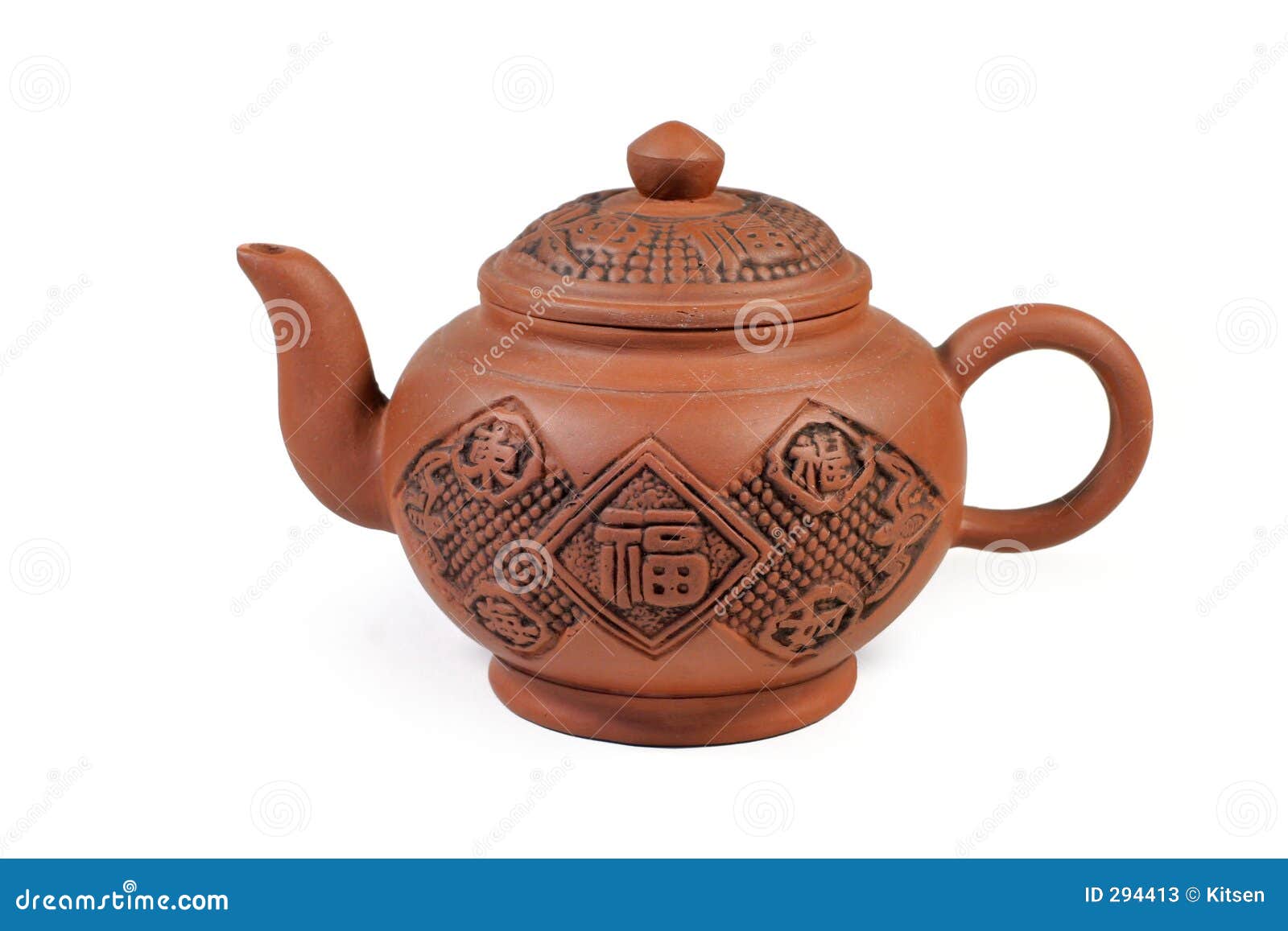 Tetera china imagen de archivo. Imagen de arcilla, viejo - 294413