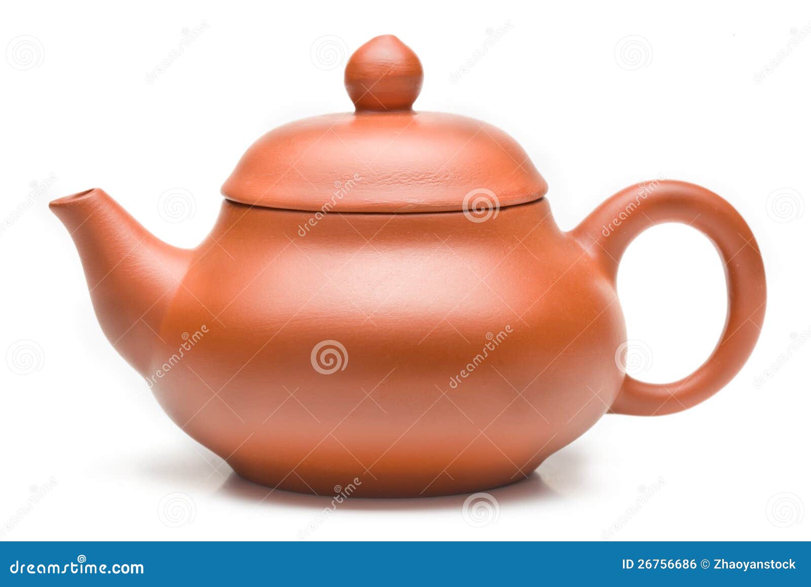 Tetera china de la arcilla foto de archivo. Imagen de crisol - 26756686