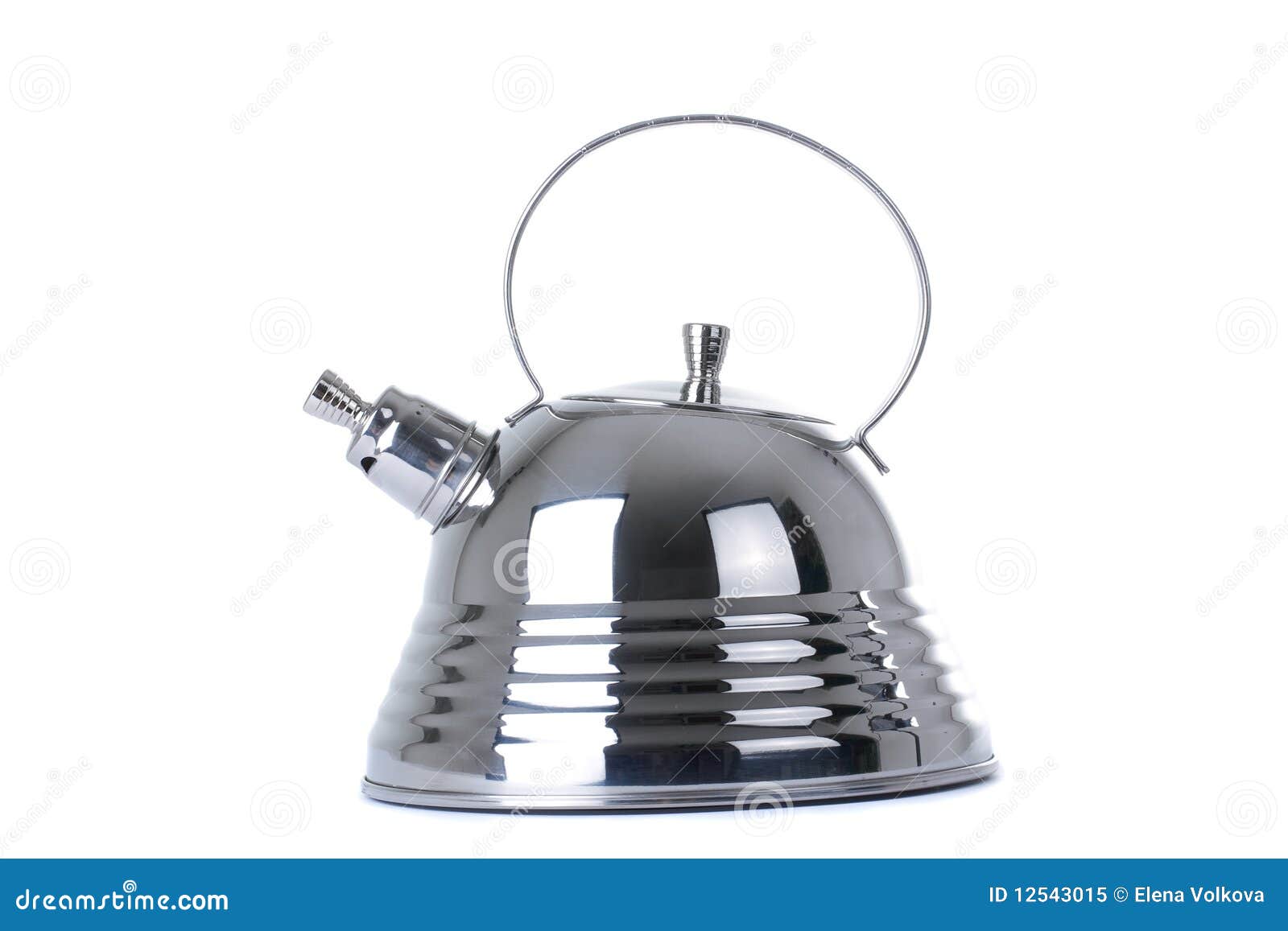 Tetera Moderna En Un Fondo Blanco Imagen de archivo - Imagen de ...