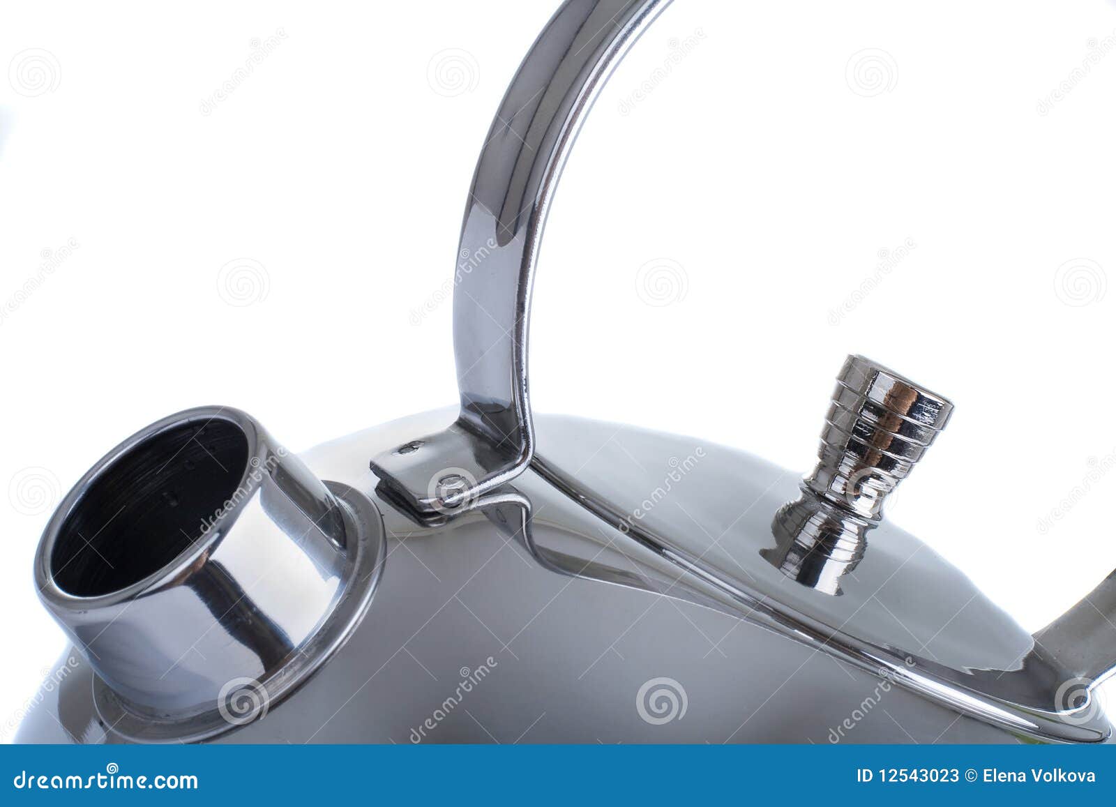 Tetera Moderna En Un Fondo Blanco Imagen de archivo - Imagen de ...