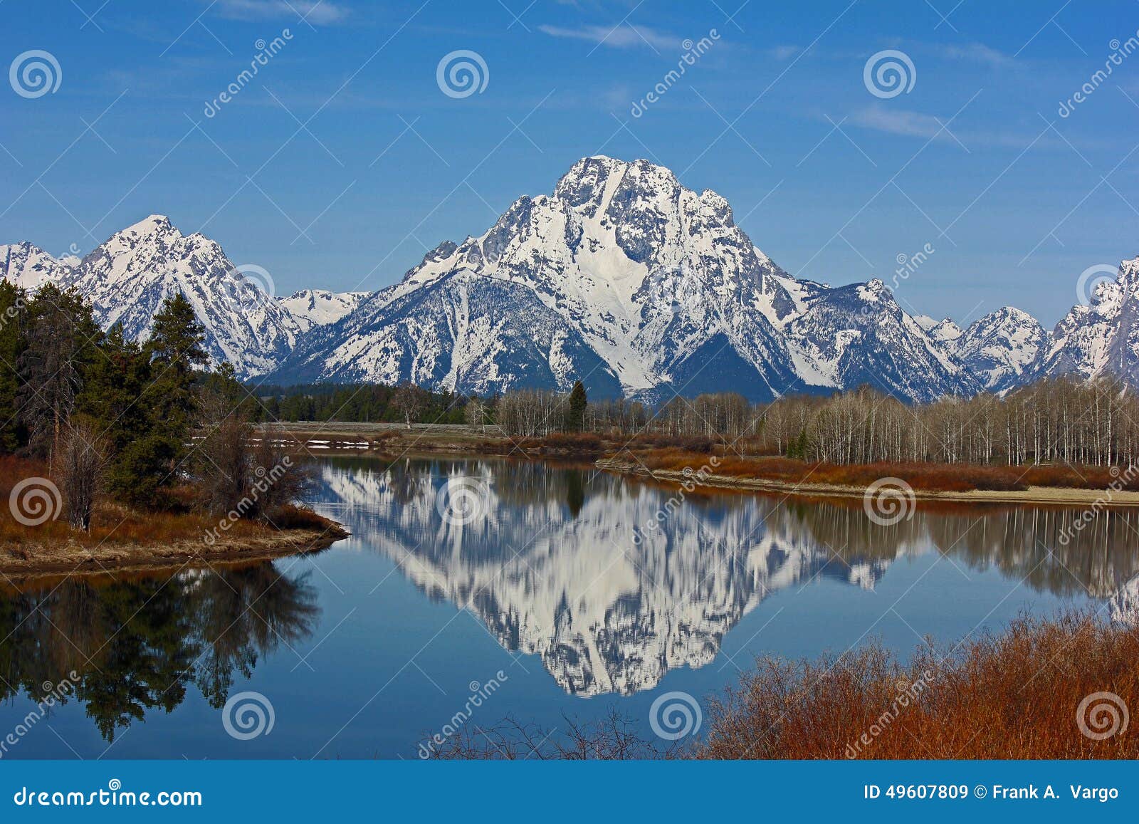The Tetons stock image. Image of touring, mountains, wilds - 49607809