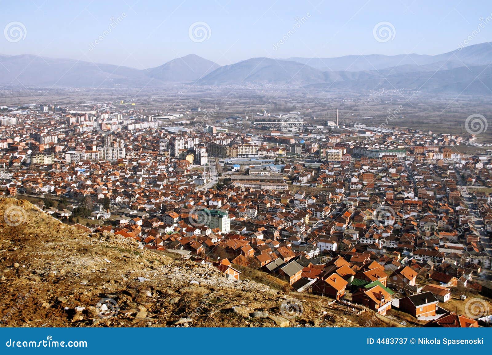 Tetovo, Macedonia stock image. Image of cityscape, location - 4483737
