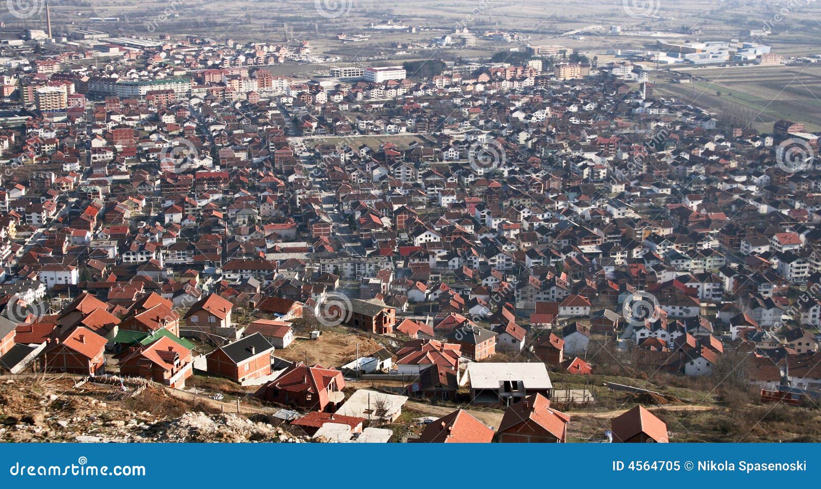 Tetovo, Macedonia stock image. Image of metropolitan, view - 4564705
