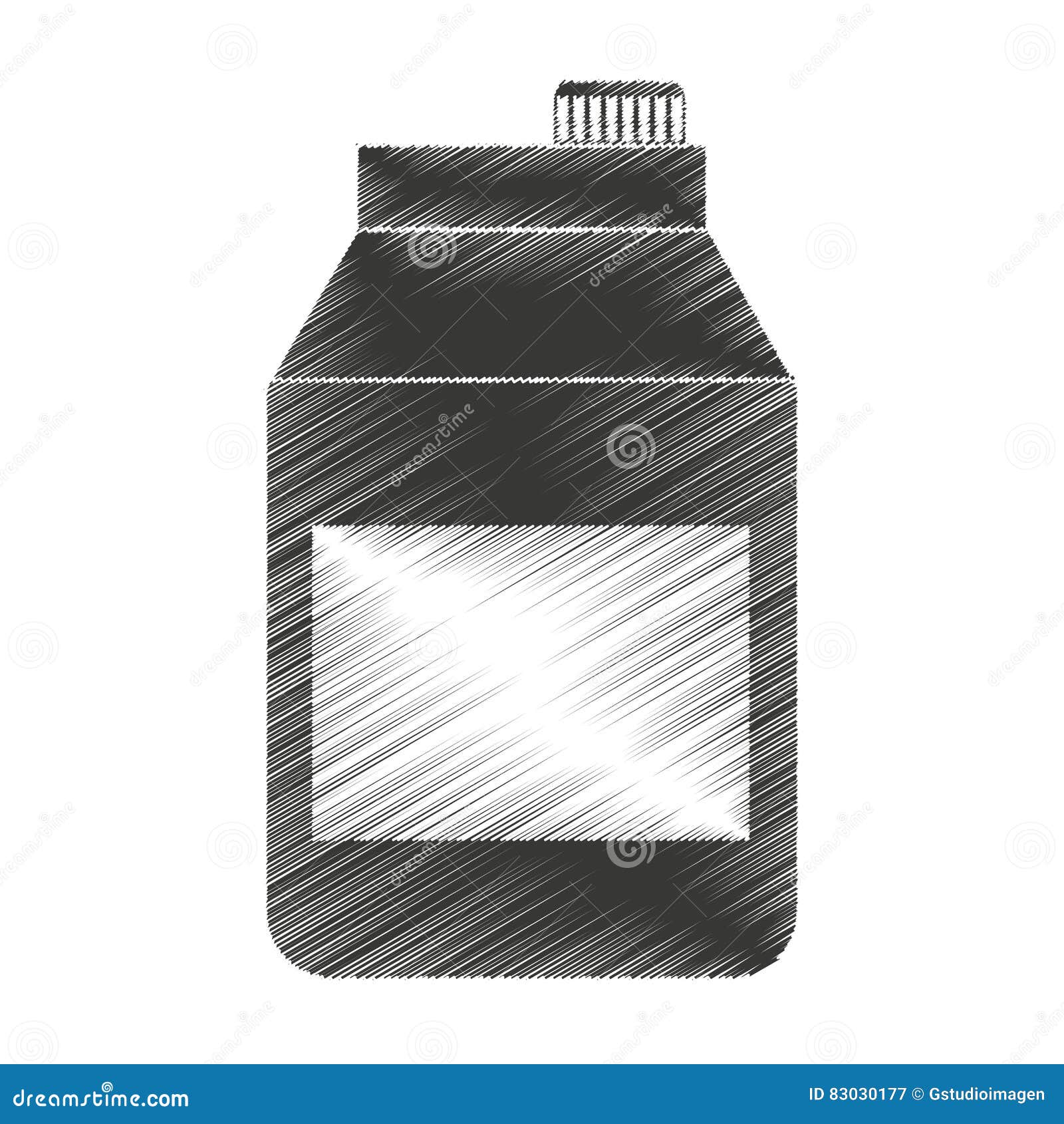 Tetra Pak Product Isolated Icon Stock Illustration - Illustration of ...