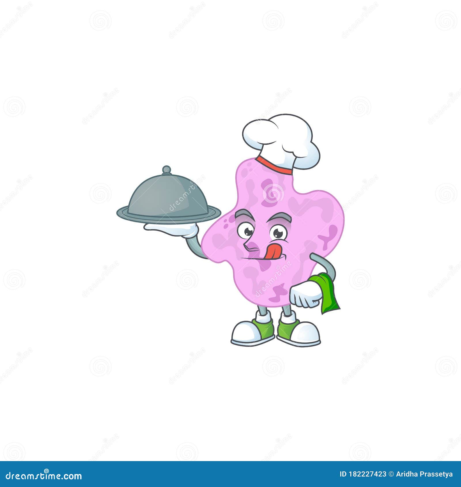 Diplococcus Icon, Outline Style Cartoon Vector | CartoonDealer.com ...