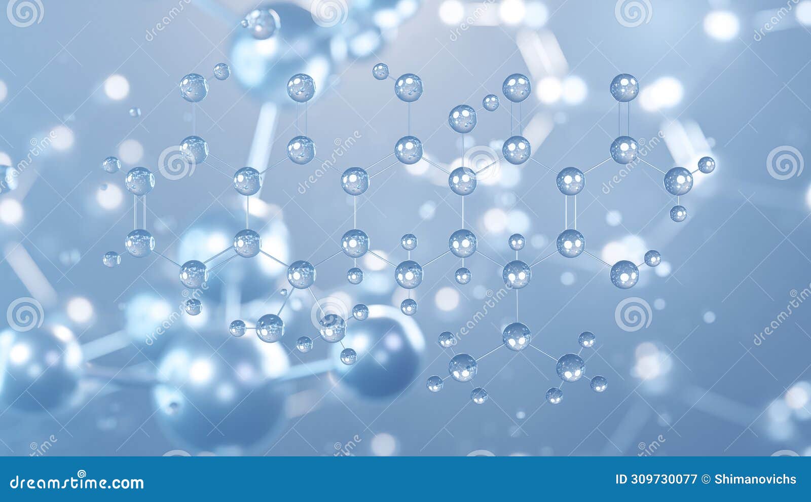 Tetracycline Molecular Structure 3d, Flat Model, Antibiotic, Structural ...