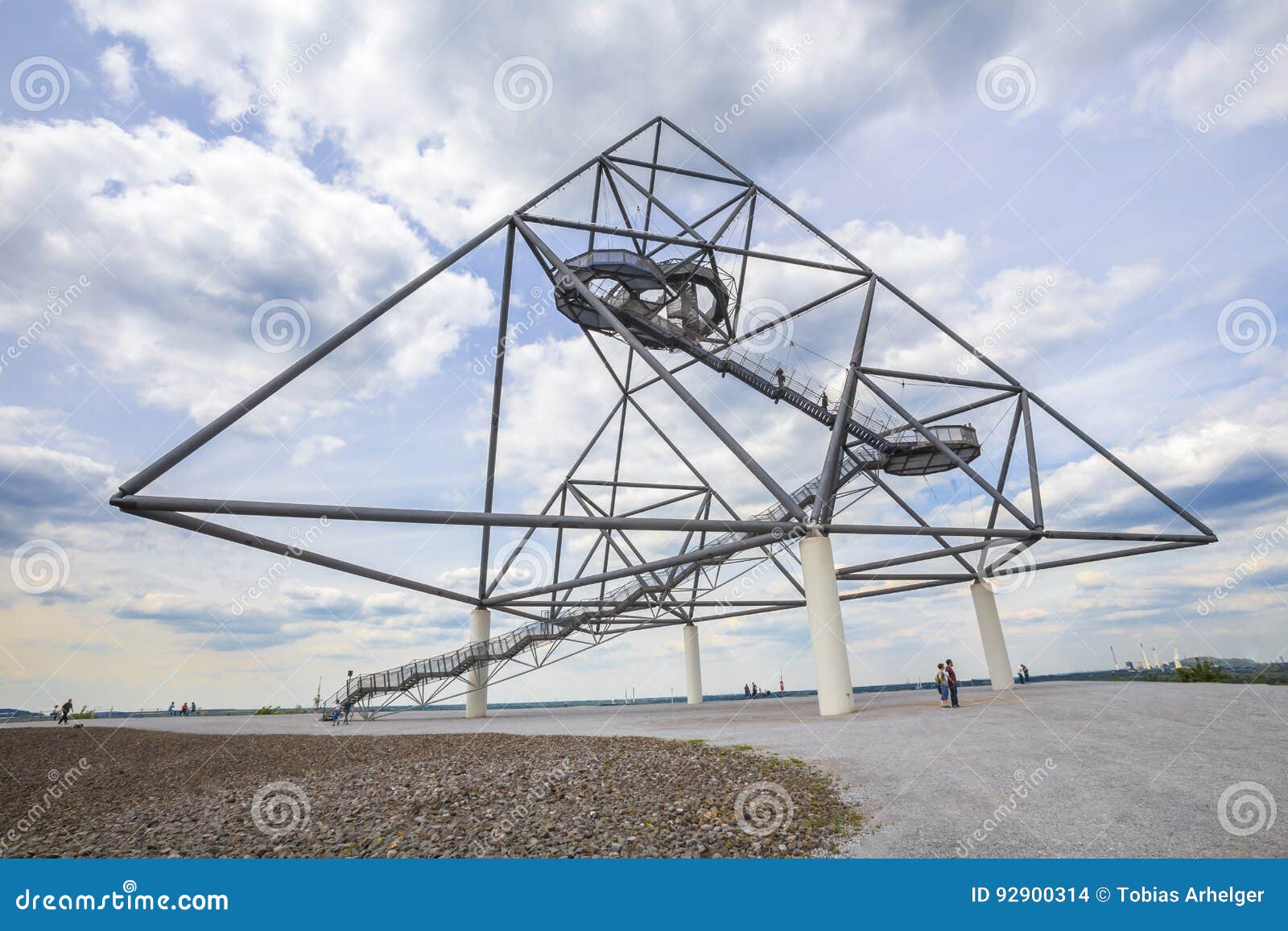 Tetraeder bottrop germany editorial stock image. Image of building ...