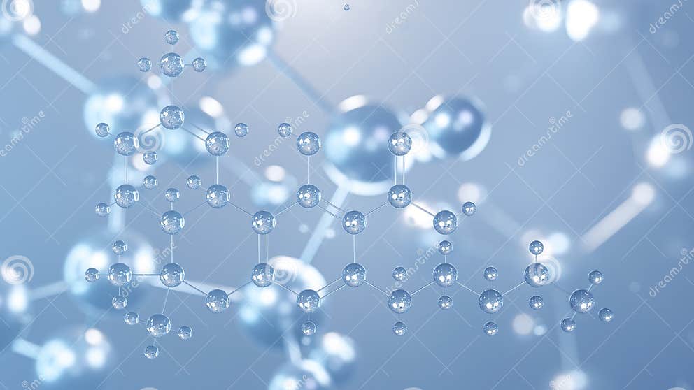 Tetrahydrocannabinolic Acid Molecular Structure 3d, Flat Model, Thca ...