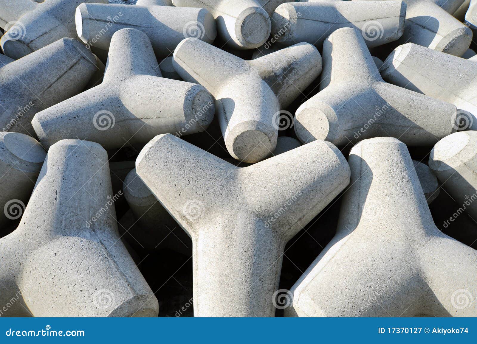 Tetrapods stock image. Image of block, port, heavy, line - 17370127