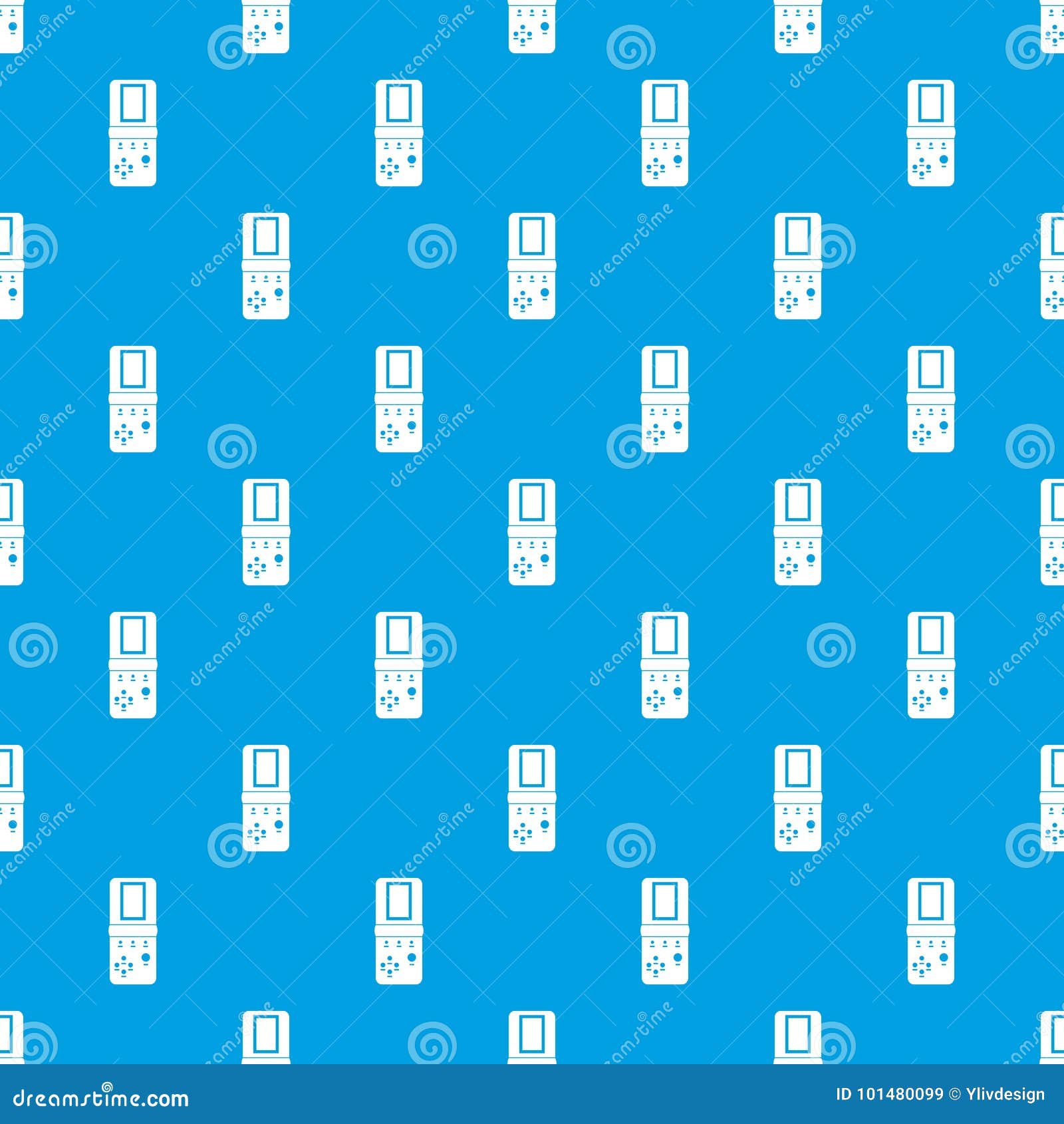 Tetris Pattern Seamless Blue Stock Vector - Illustration of gamepad ...