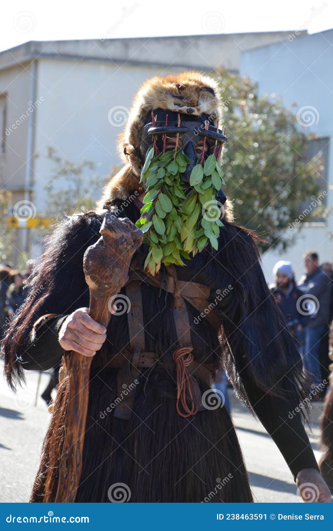 Teulada, Sardinia - Traditional Masks of Sardinia. Editorial Photo ...