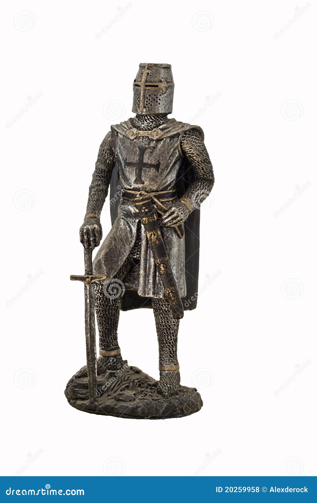 The Teutonic knight stock photo. Image of armour, chain - 20259958