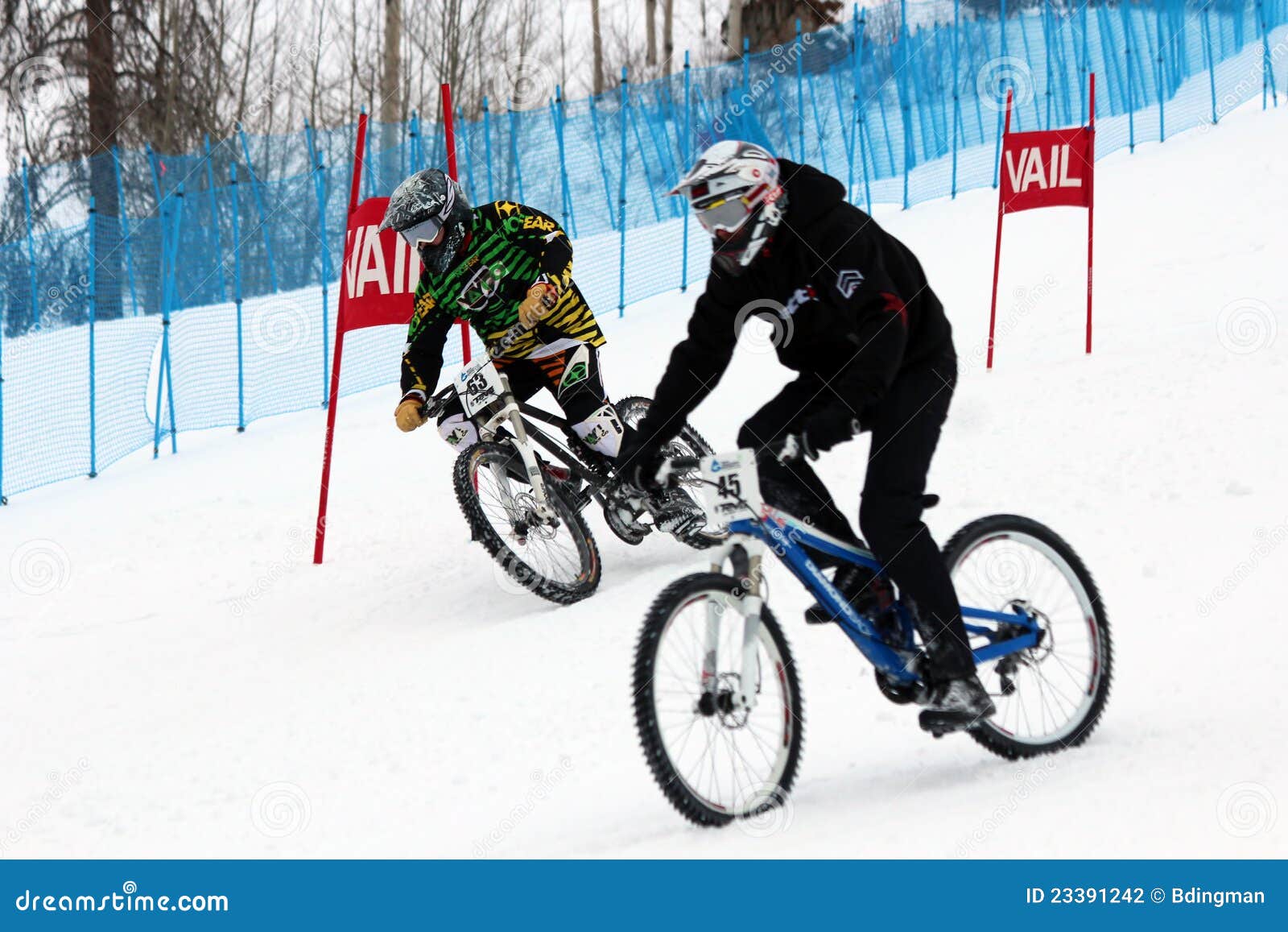 Teva Dual Slalom Bike editorial photography. Image of adult - 23391242