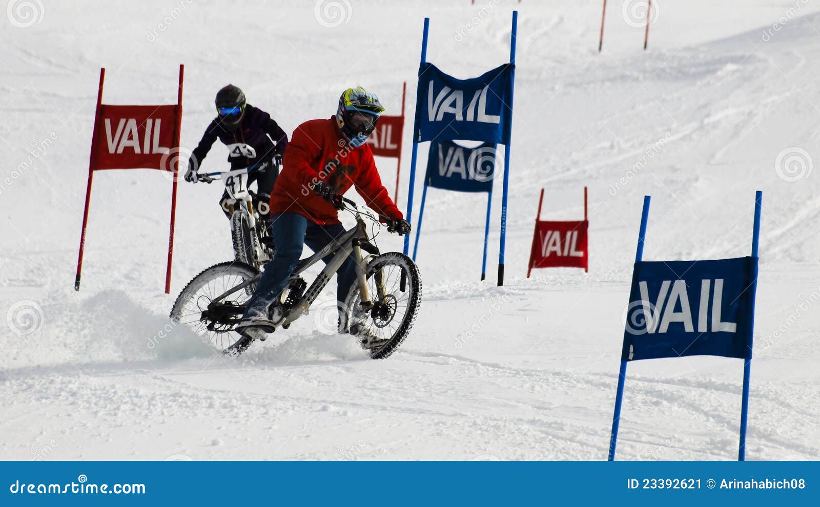 Teva Dual Slalom Bike editorial photo. Image of athlete - 23392621