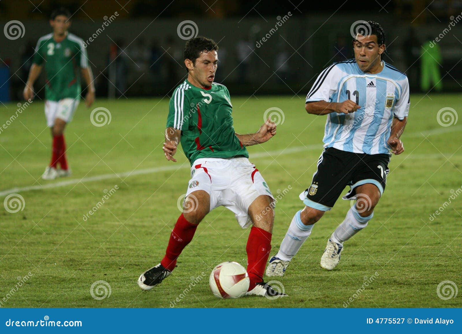 Tevez watching editorial photography. Image of midfield - 4775527
