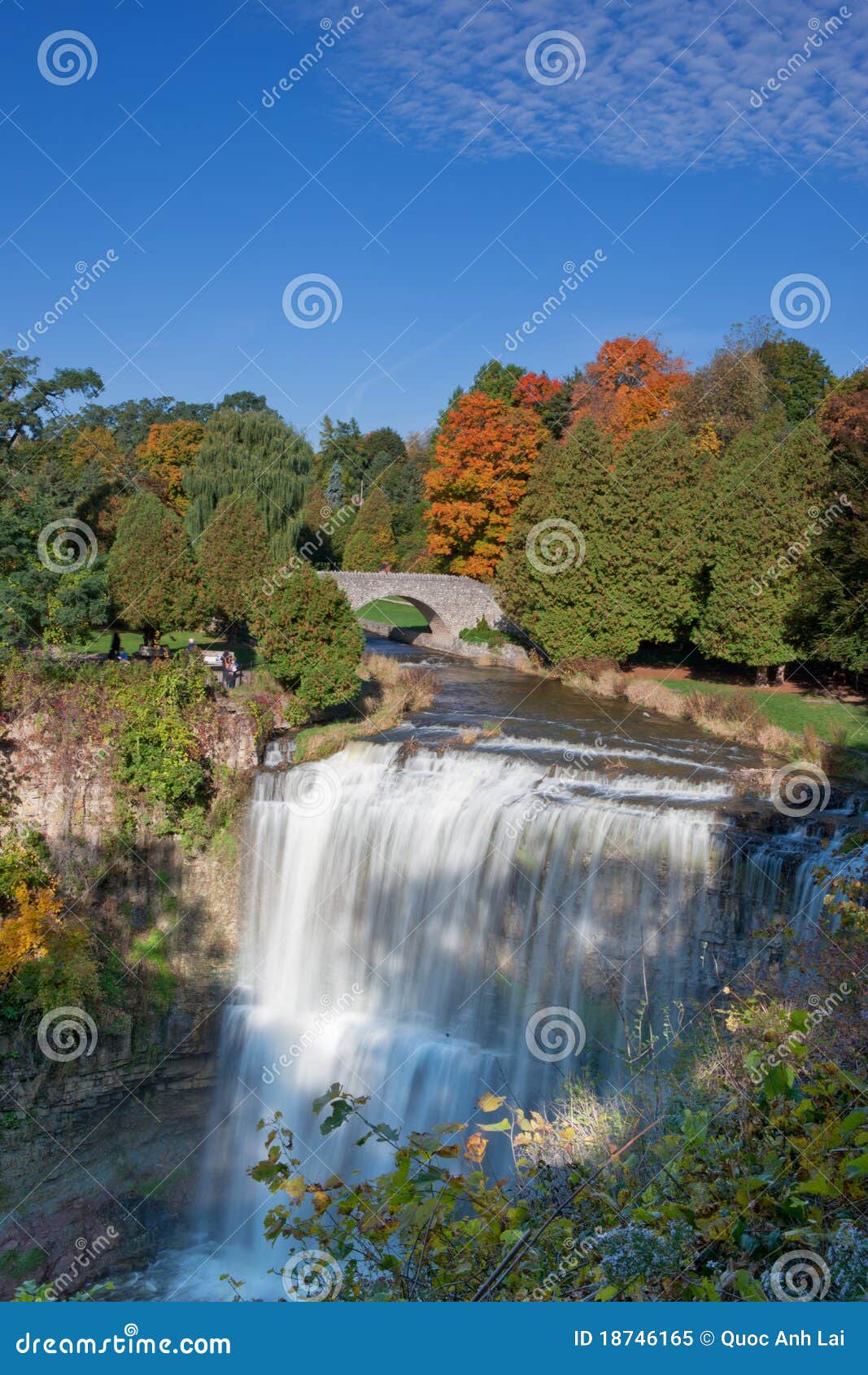 Tews Falls stock image. Image of nature, trees, tews - 18746165