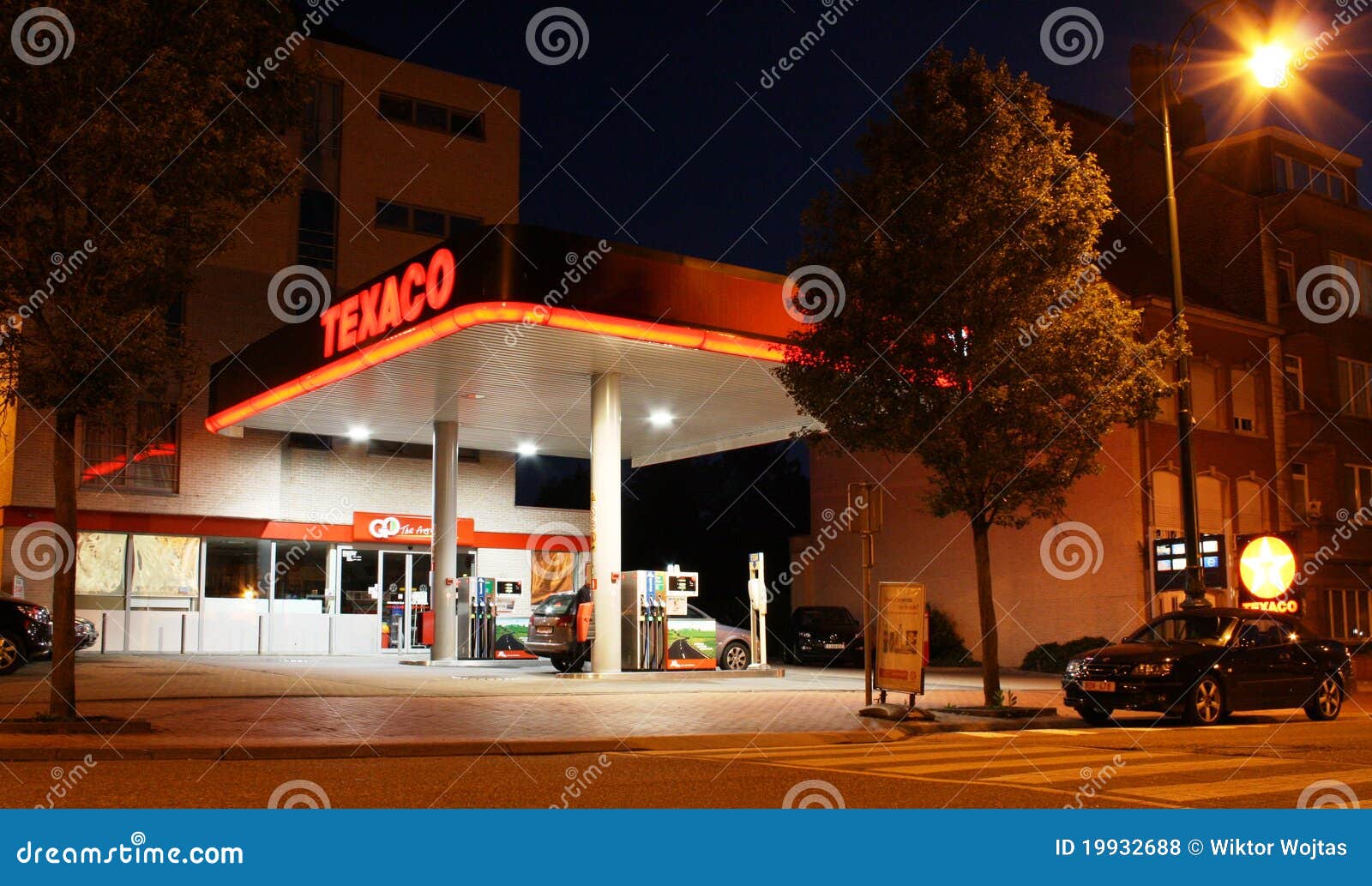 Texaco Gas Station