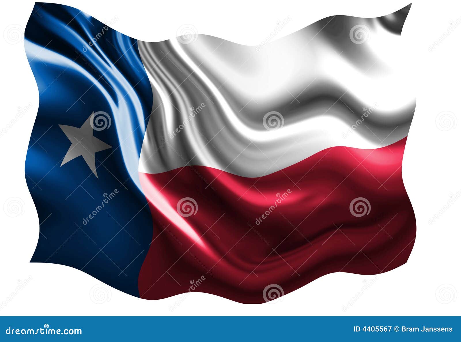 Texan flag stock illustration. Illustration of flowing - 4405567