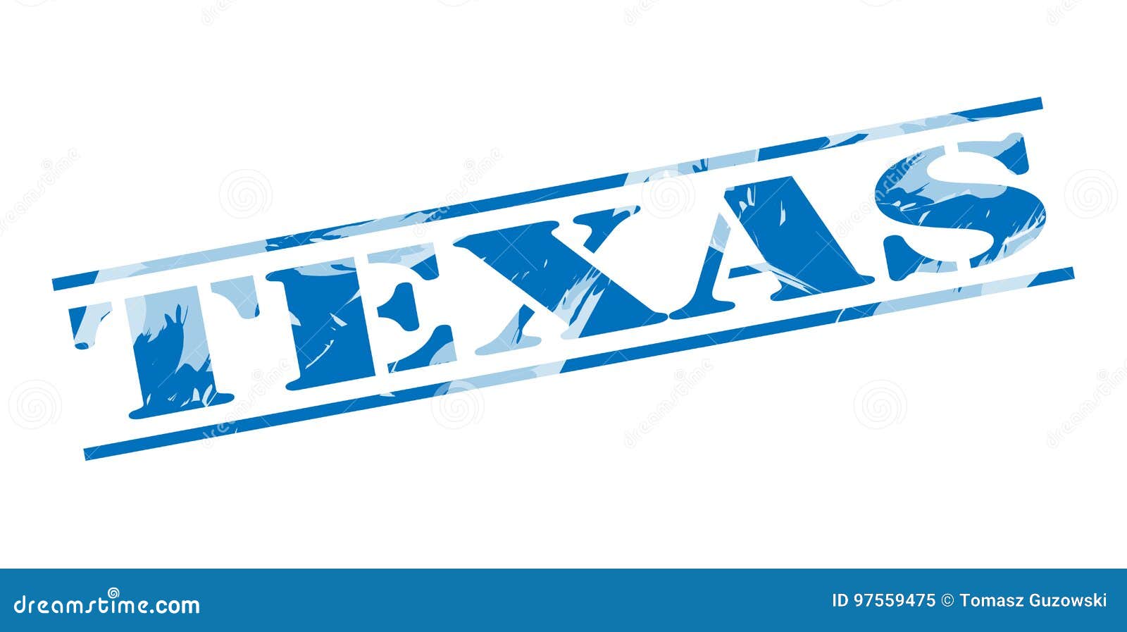 Texas blue stamp stock illustration. Illustration of imported - 97559475