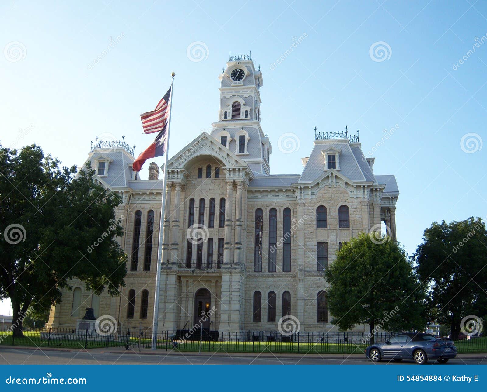 Texas courthouse editorial stock image. Image of courthouse - 54854884