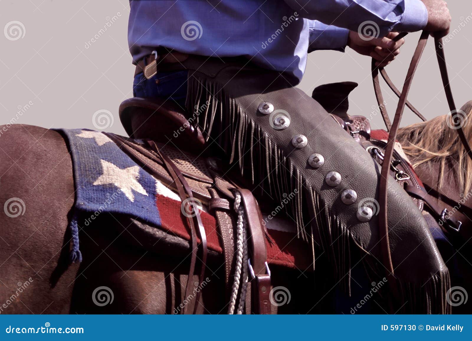 Texas Cowboy stock photo. Image of reins, boots, leather - 597130