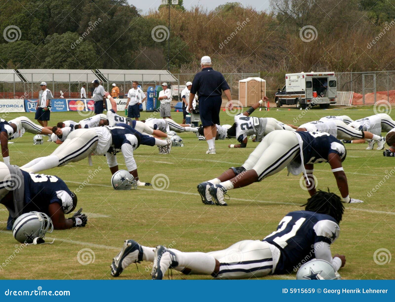 Texas Cowboys Training editorial stock image. Image of athletic - 5915659