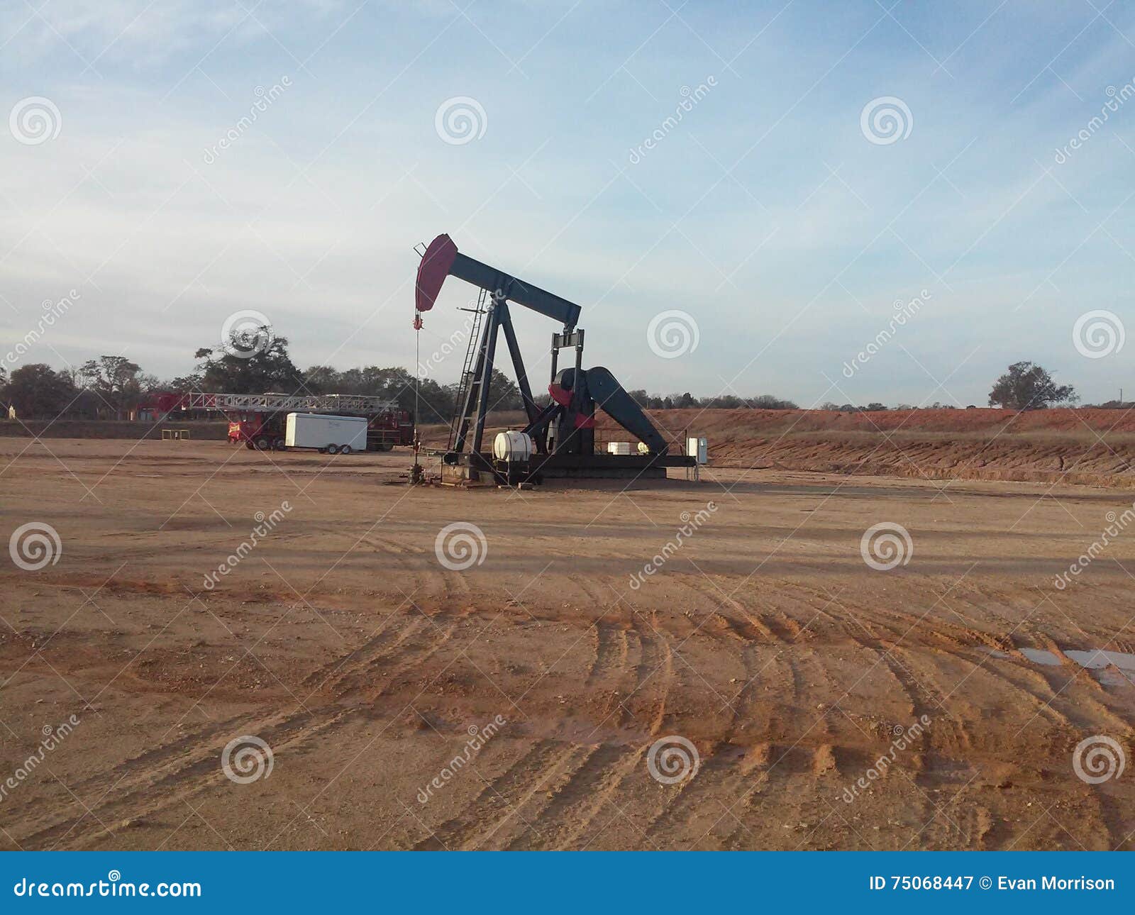 Texas crude pump jack stock image. Image of jack, crude - 75068447