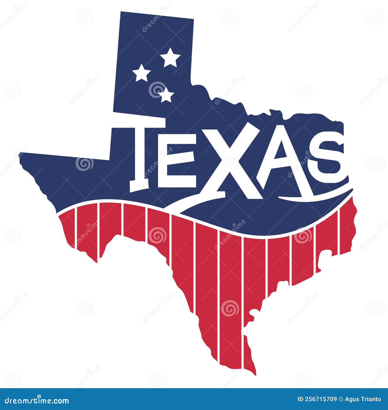 United States of America Map USA Texas State with Cutting Paper and ...