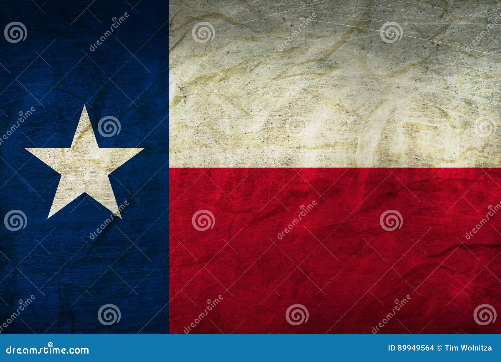 Texas Flag on Paper stock illustration. Illustration of texas - 89949564