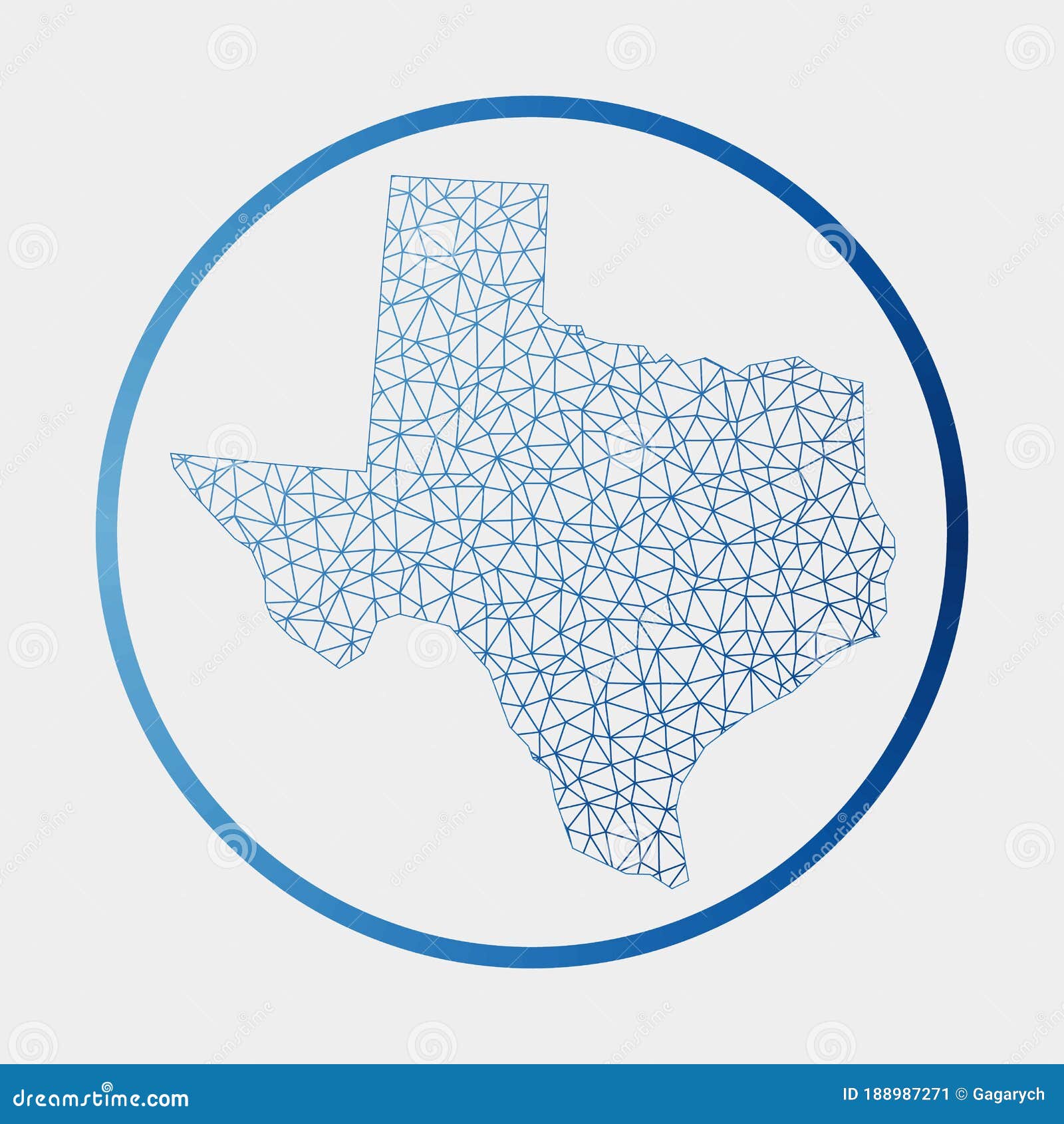Texas icon. stock vector. Illustration of geometric - 188987271
