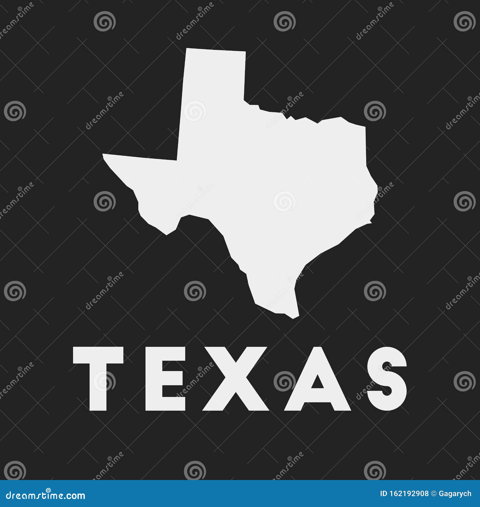 Texas Icon Cartoon Vector | CartoonDealer.com #5570359