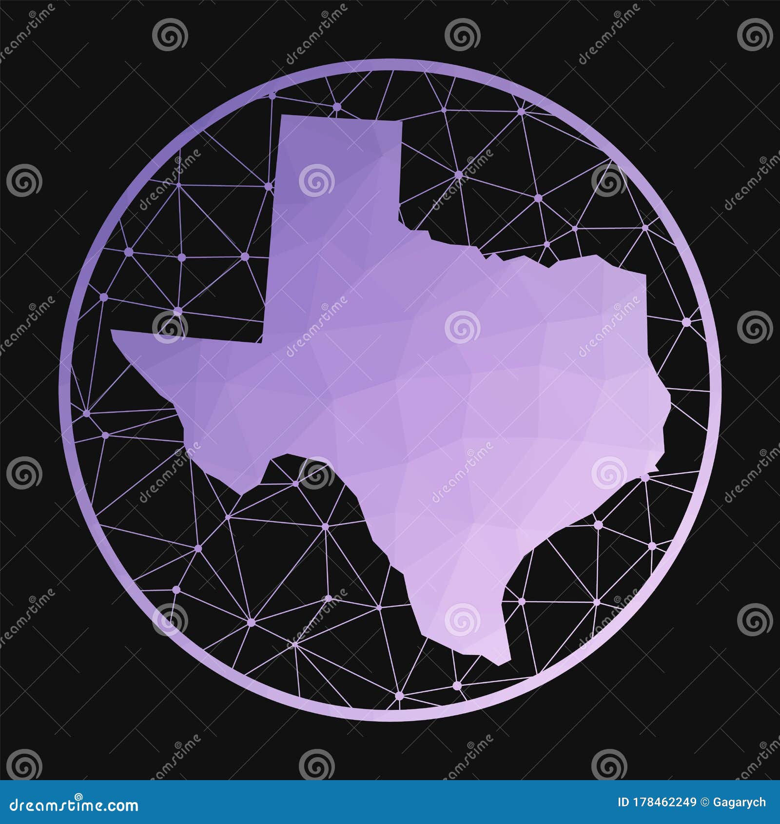 Texas icon. stock vector. Illustration of pink, abstract - 178462249