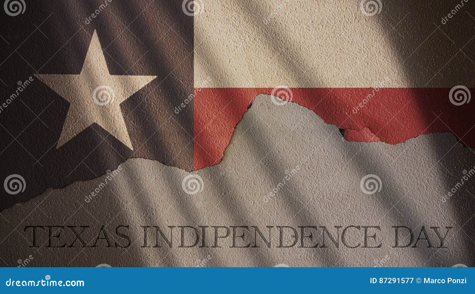 Texas Independence Day. Flag Stock Image - Image of 1836, observance ...