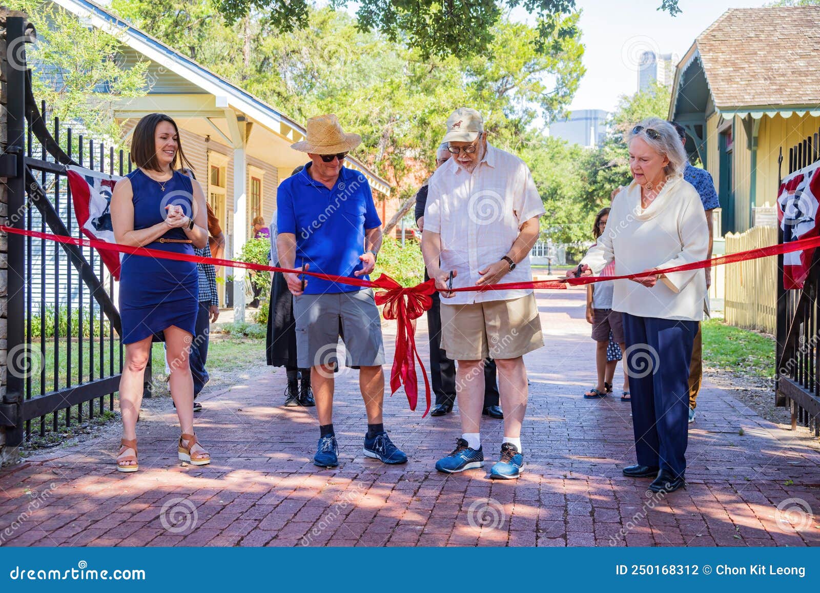 Ribbon - Cutting Ceremony For Entrepreneurship Exhibition Editorial ...