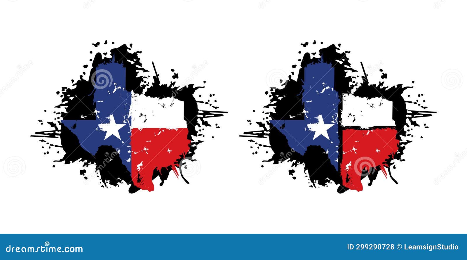 Texas Map with Flag Grunge Design Illustration Stock Illustration ...