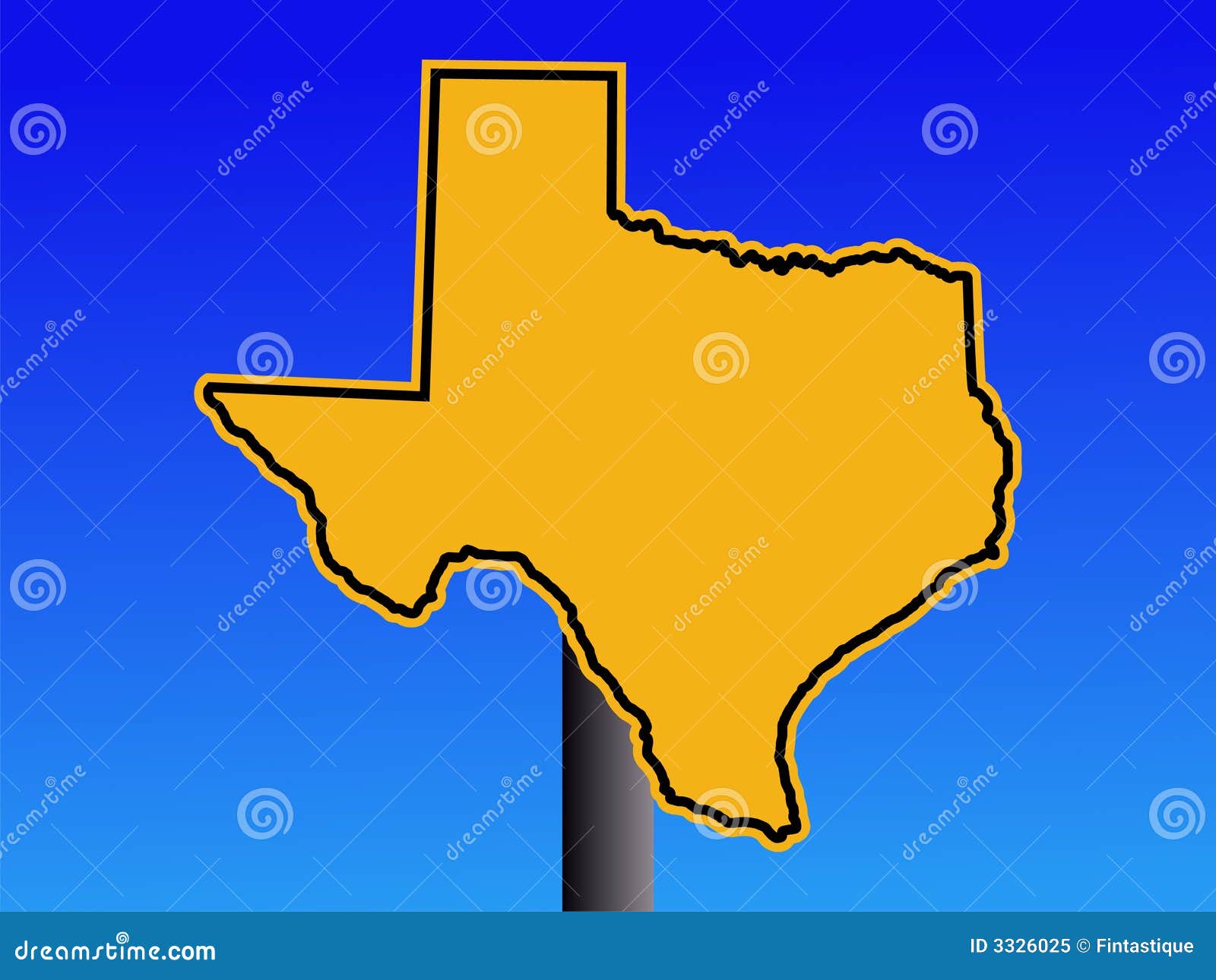 Texas map warning sign stock vector. Illustration of indication - 3326025