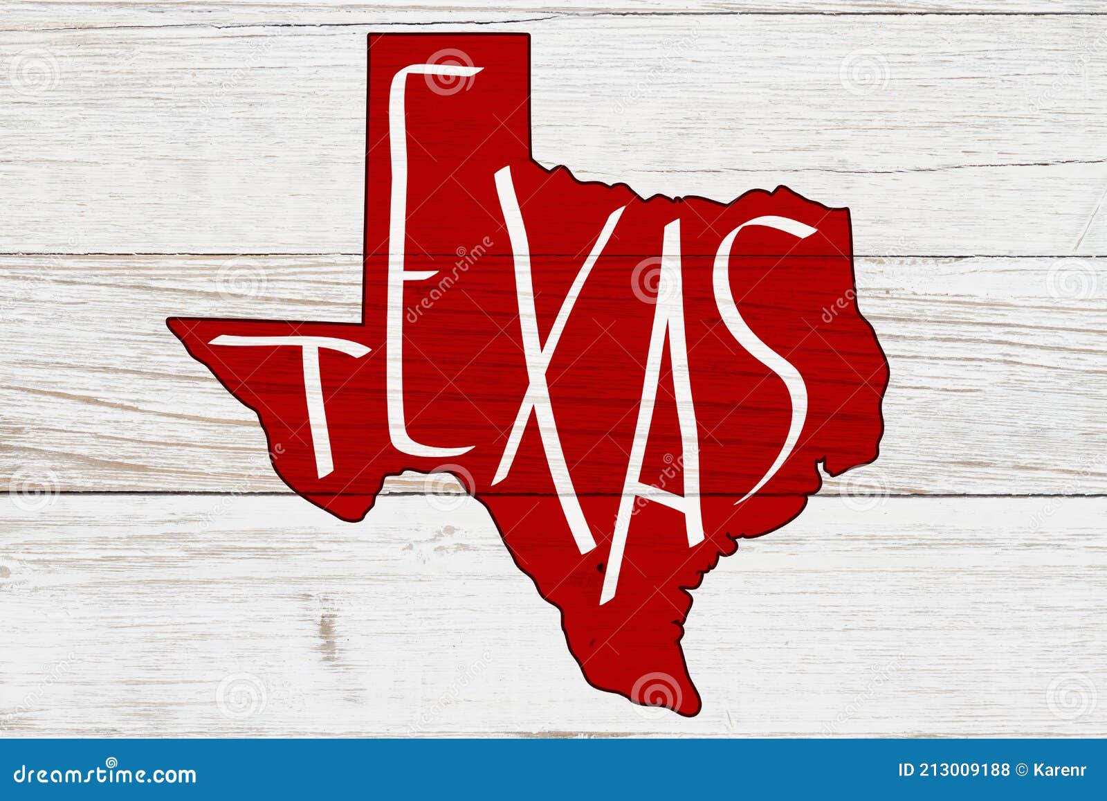 Texas Message on the Red State Map Stock Photo - Image of texas, text ...